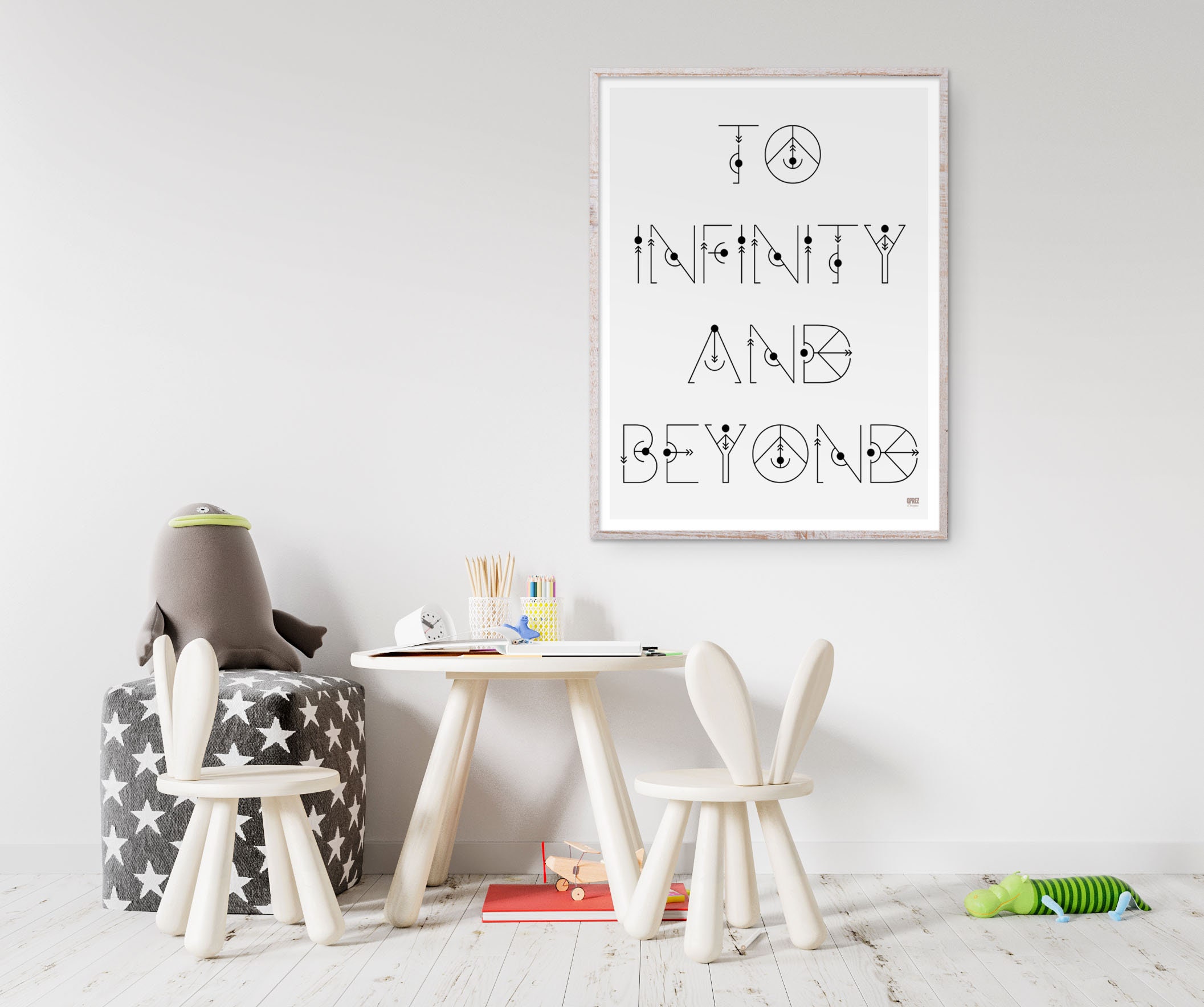 Infinity and Beyond, Movie Quote, Space Poster, Space Gifts - Etsy Canada