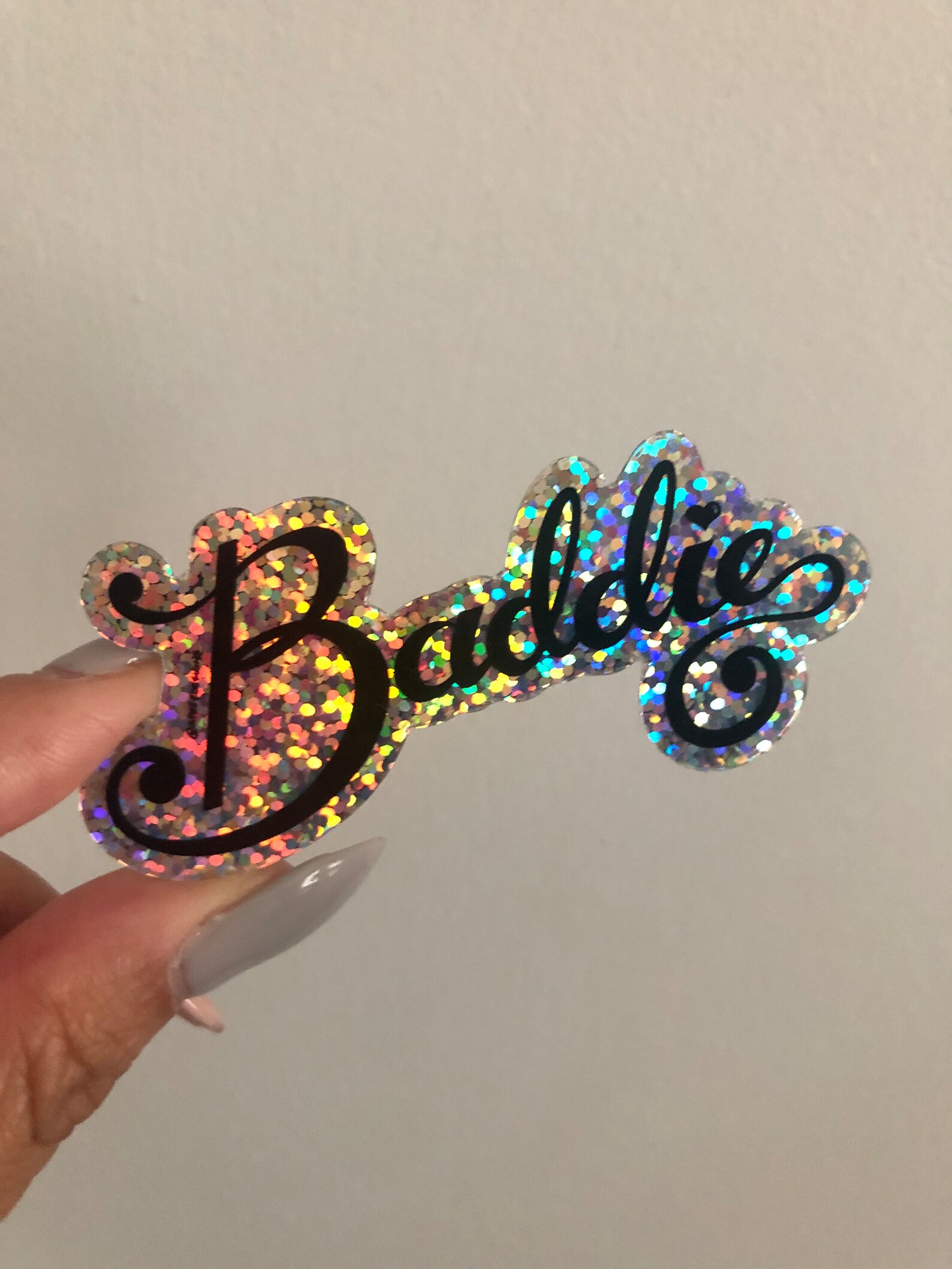 Baddie Sticker, Decals, Glitter Stickers, Gifts for Friends - Etsy