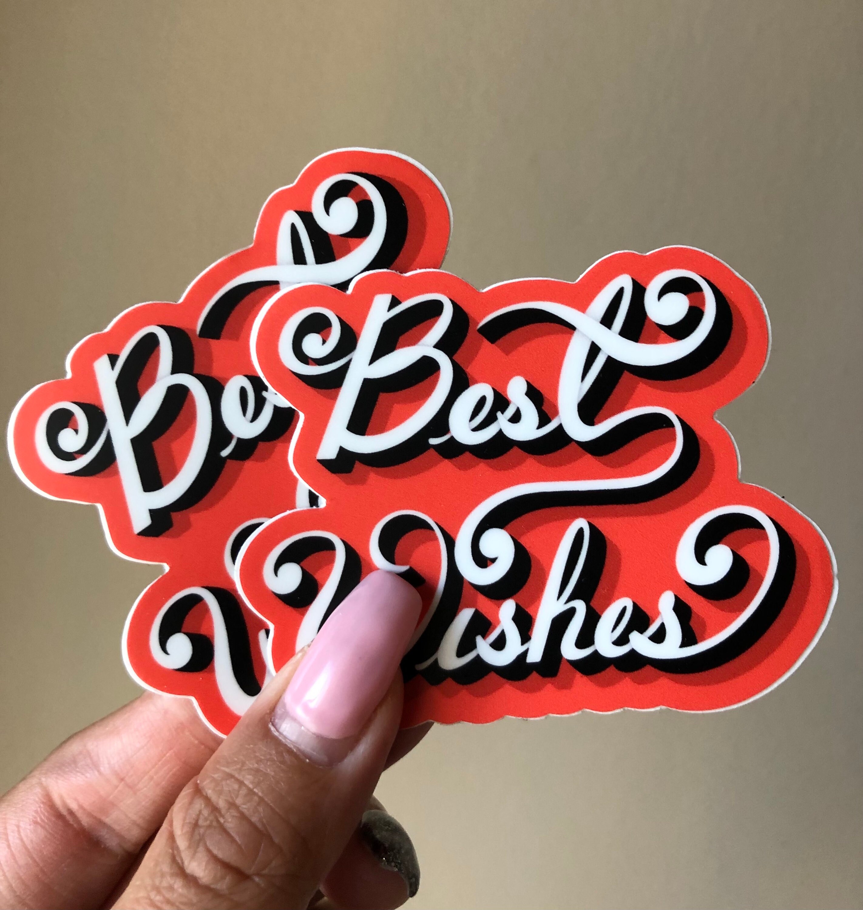 Best Wishes, Vinyl Sticker, Cool Stickers, David Rose Quote - Etsy