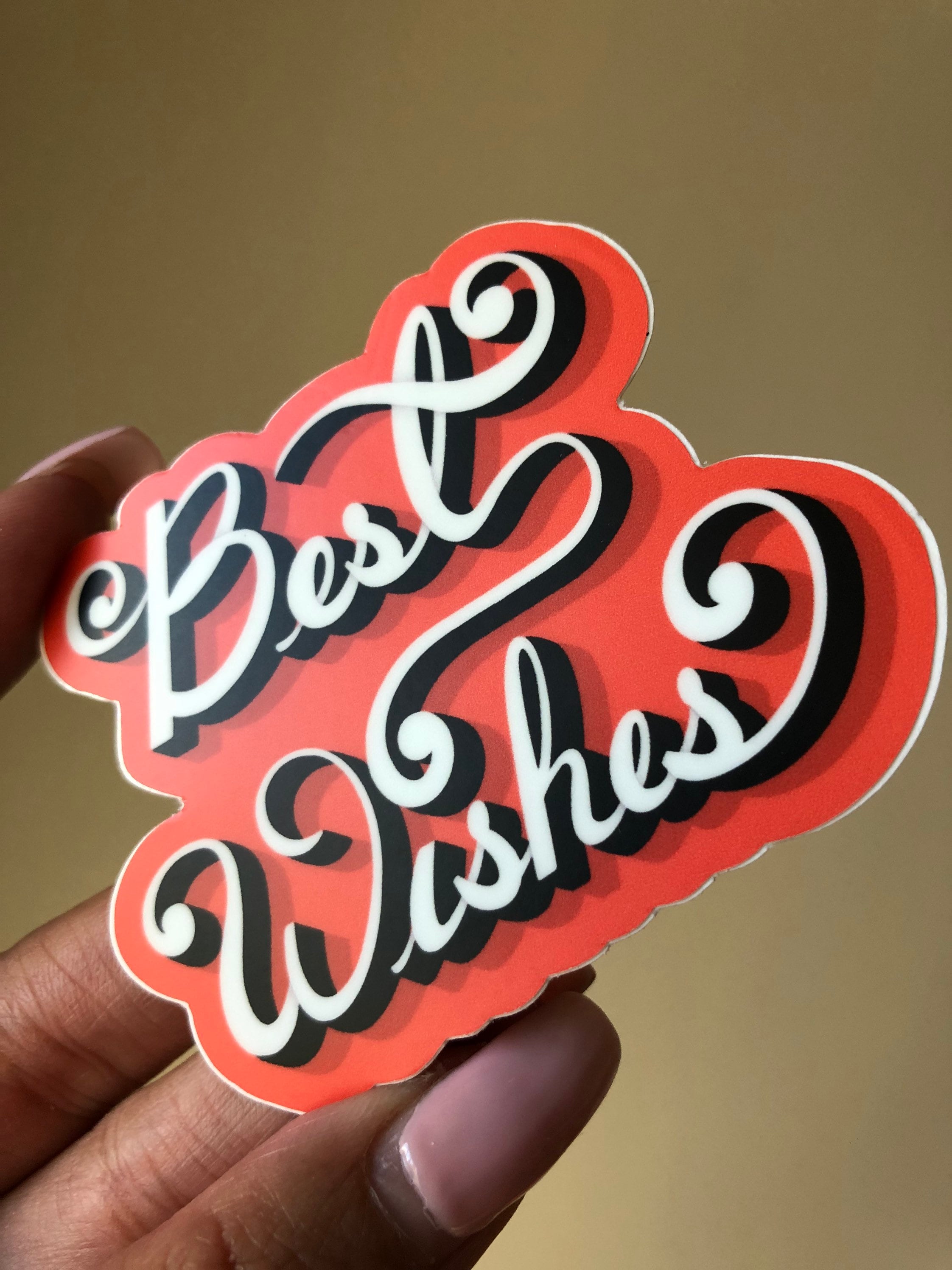 Best Wishes, Vinyl Sticker, Cool Stickers, David Rose Quote - Etsy