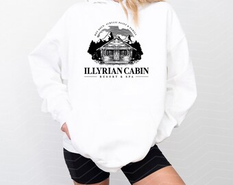 ACOTAR Illyrian Cabin Resort Sweatshirt Night Court Velaris Rhysand ...