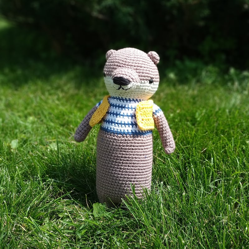 Crochet Otter - Etsy