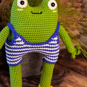 Best Knitted Frog for Children Handmade Toy Frog for a Gift Crochet ...