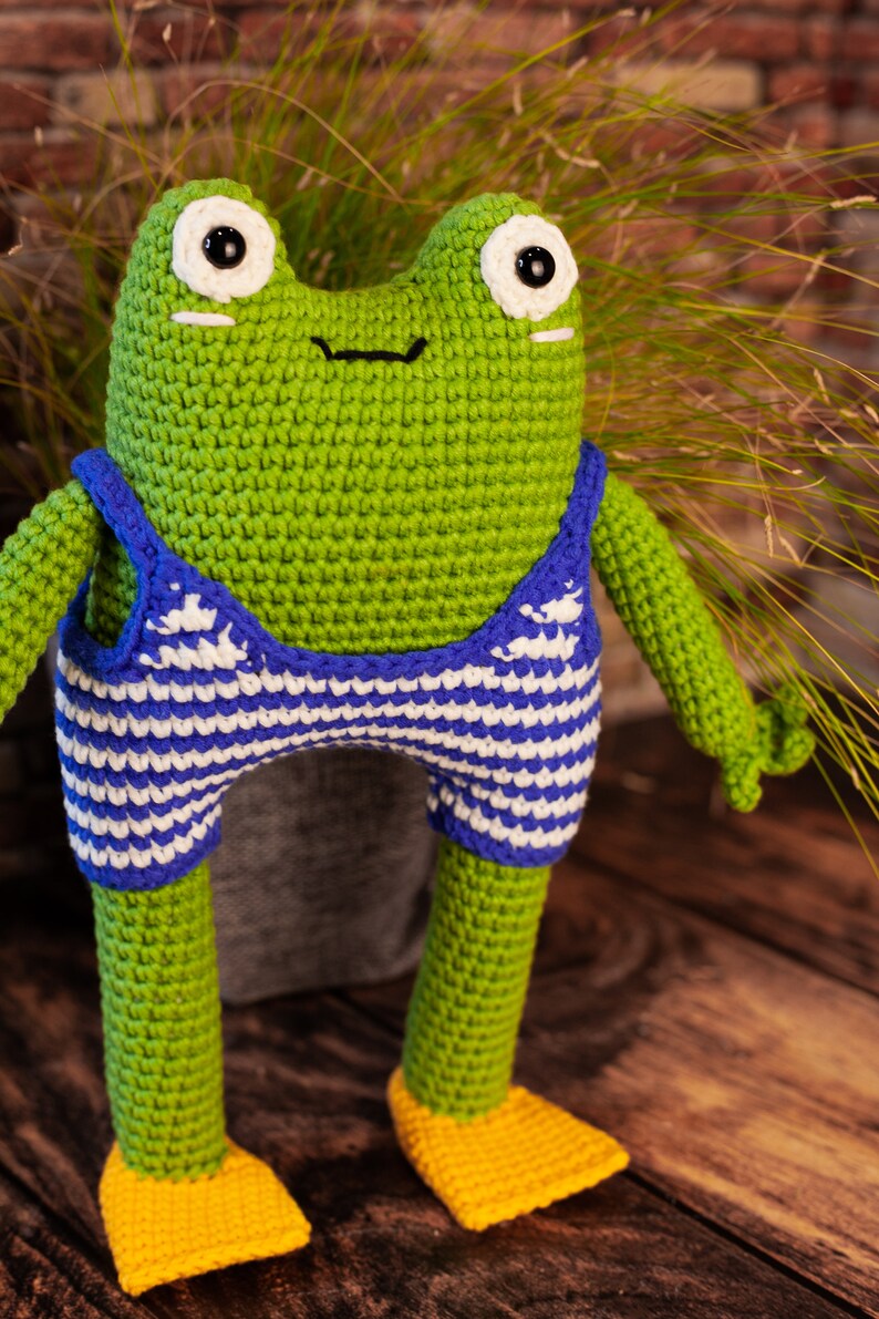 Best Knitted Frog for Children Handmade Toy Frog for a Gift - Etsy