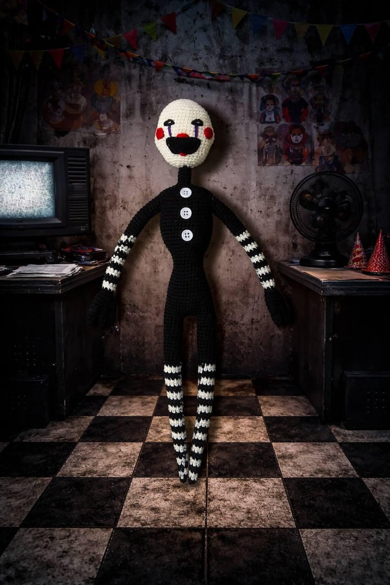 FNAF Marionette Crochet Pattern, Puppet Amigurumi PDF, Five Nights ...