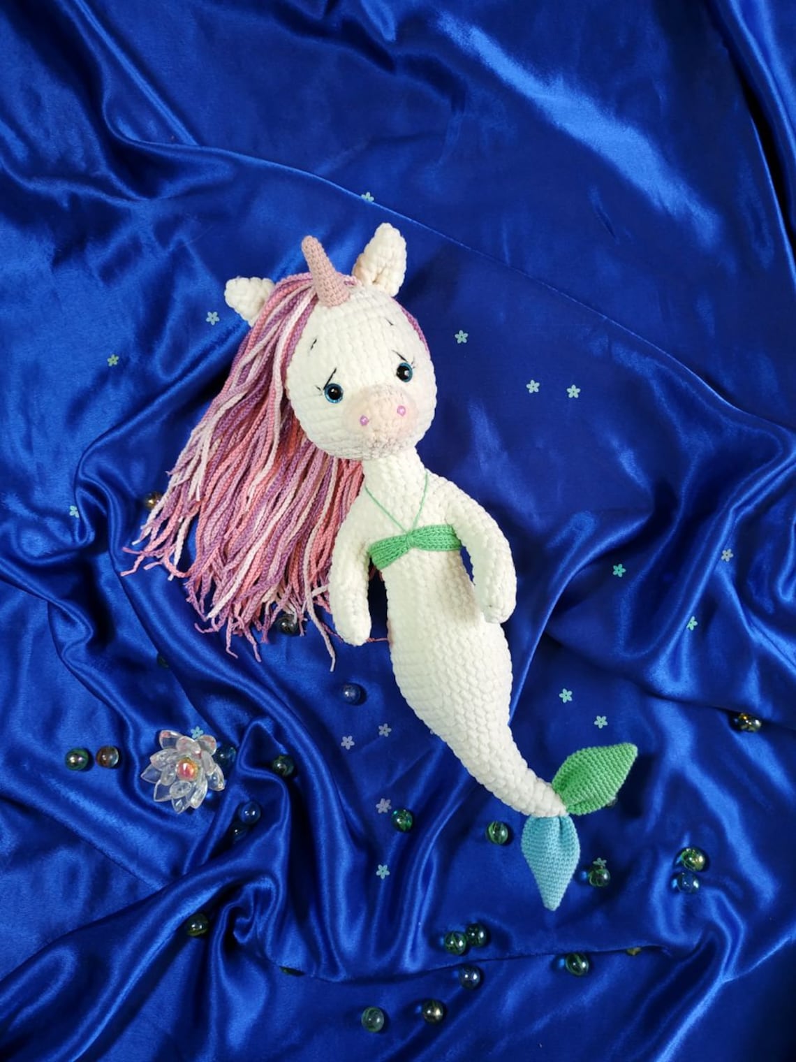 Cute Unicorn Mermaid for Children Handmade Toy Unicorn Mermaid | Etsy