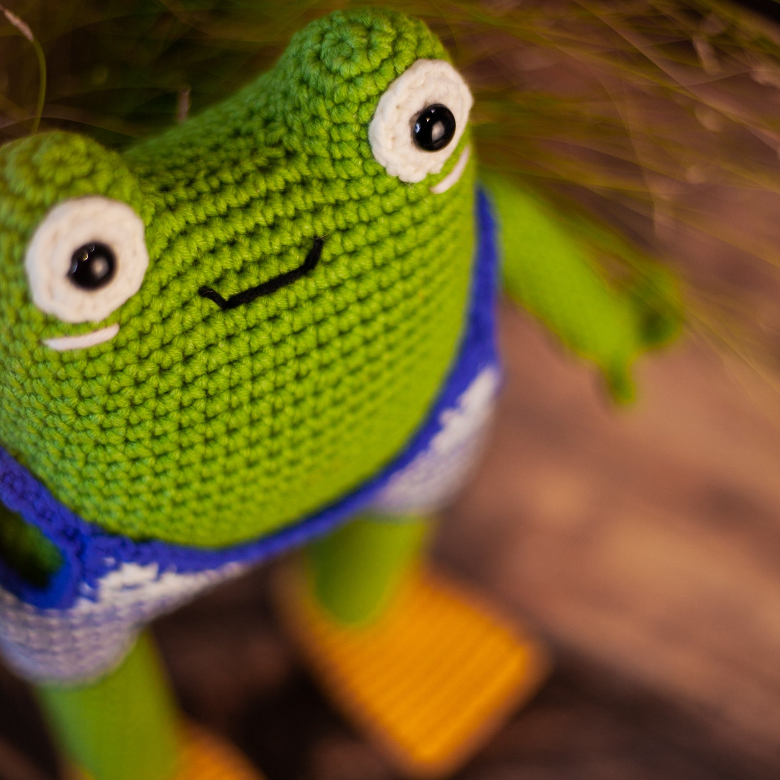 Best Knitted Frog for Children Handmade Toy Frog for a Gift - Etsy
