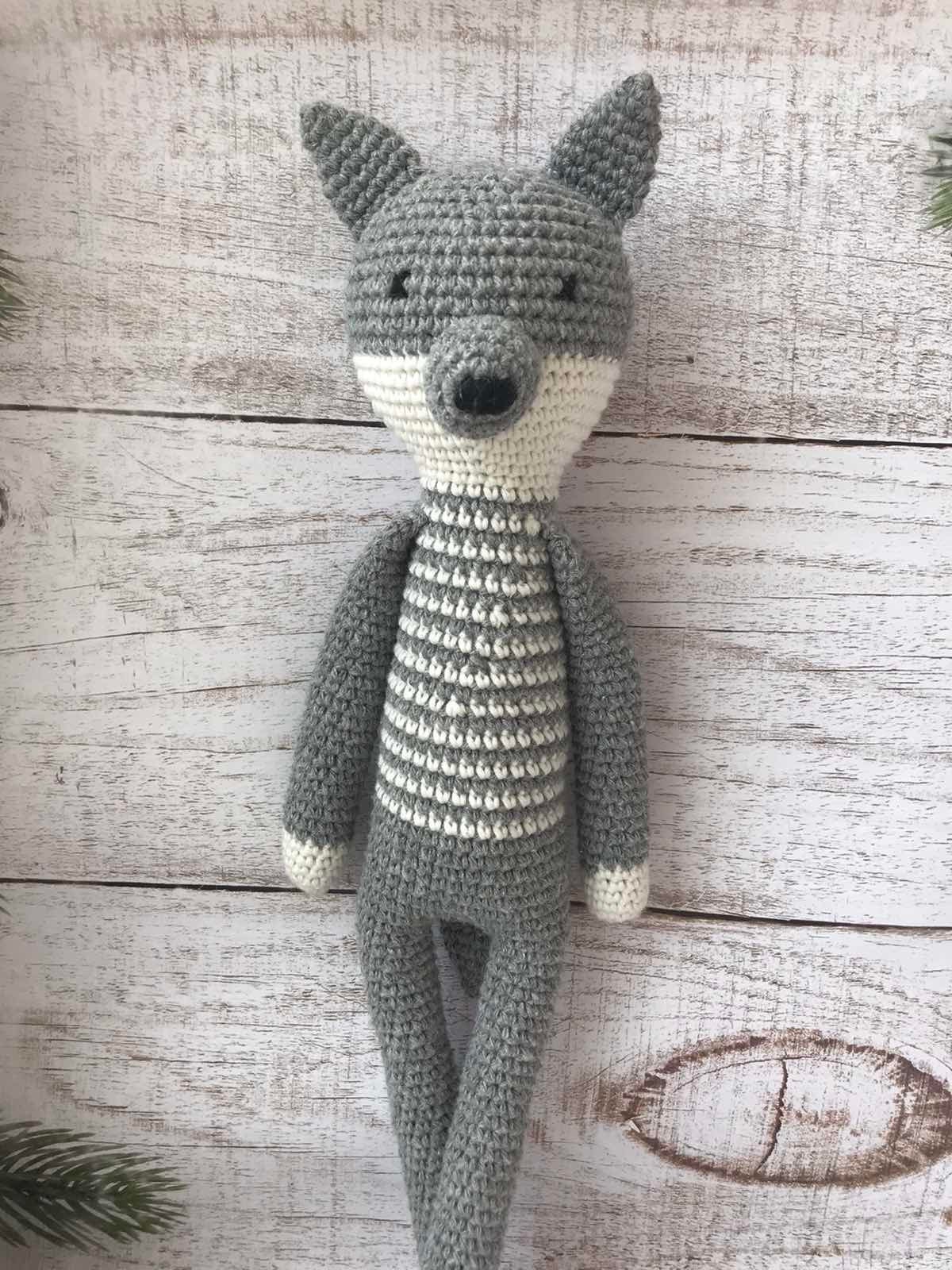 Wolf Forest Animal/knitted Toys/baby Toys/knitted Toy/knit - Etsy