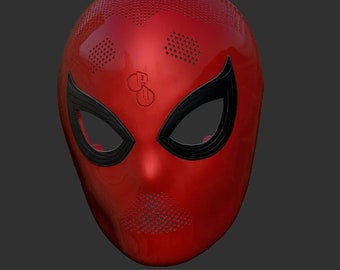 Spider Man Far From Home Faceshell | Etsy