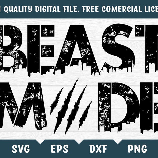 Beast Mode Svg - Etsy