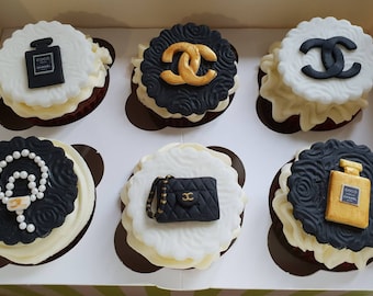 Chanel cake topper | Etsy