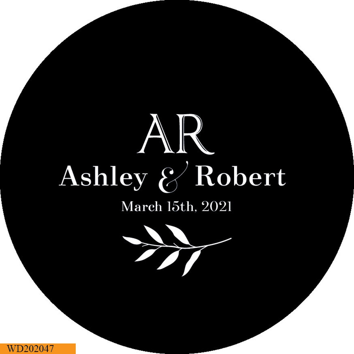 Digital Custom Personalized Gobo Monogram for Wedding, Wedding Gobo ...