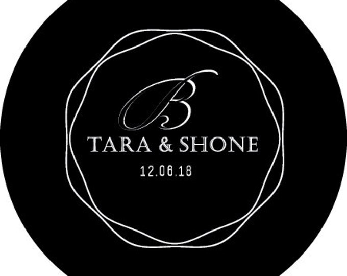 Digital Custom Personalized Gobo Monogram for Wedding, Wedding Gobo ...