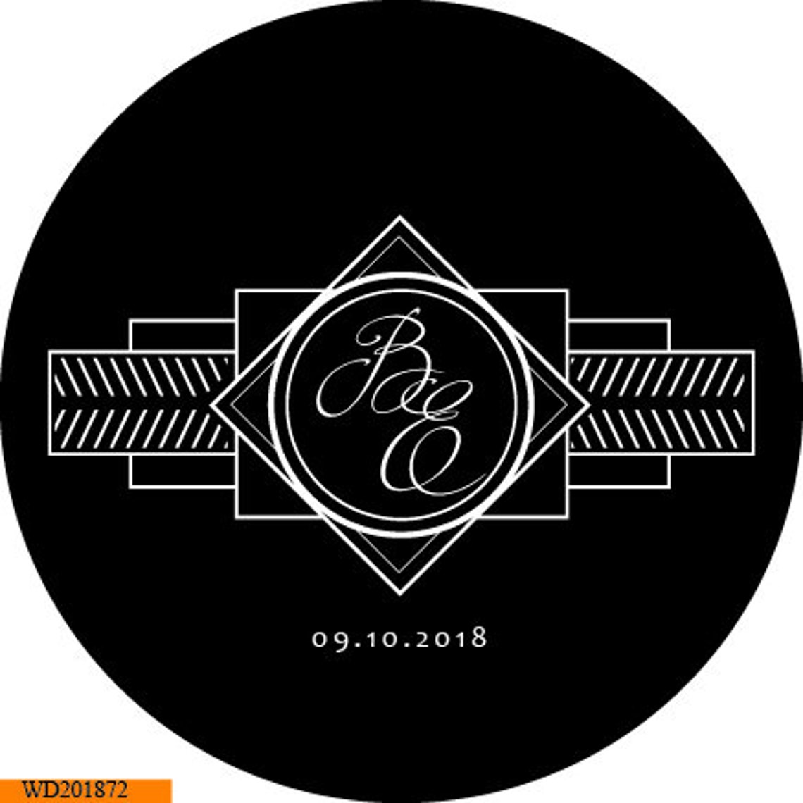 Digital Custom Personalized Gobo Monogram for Wedding, Wedding Gobo ...