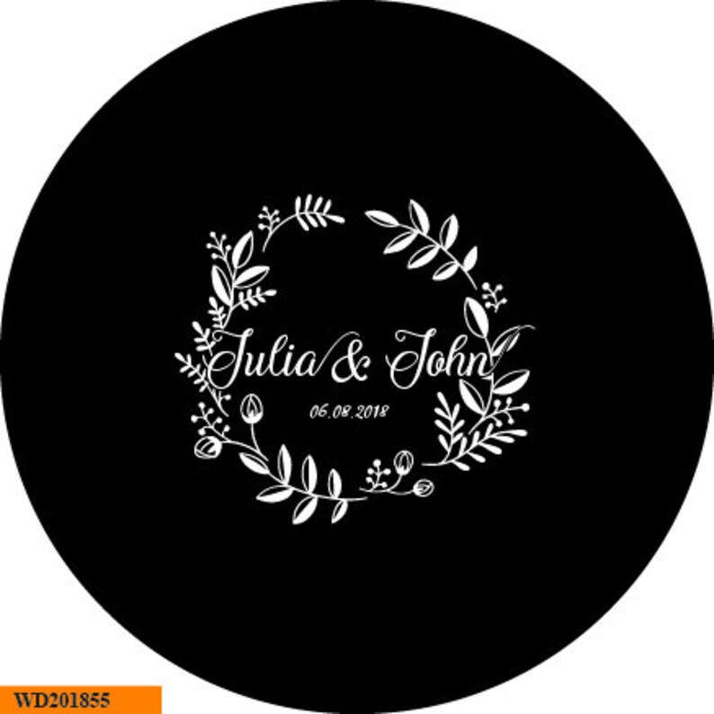Digital Custom Personalized Gobo Monogram for Wedding, Wedding Gobo ...