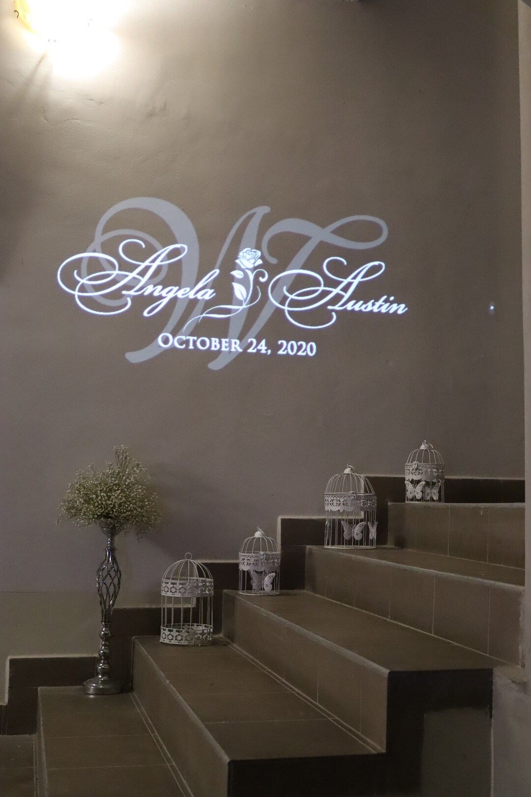 Digital Custom Personalized Gobo Monogram for Wedding, Wedding Gobo ...