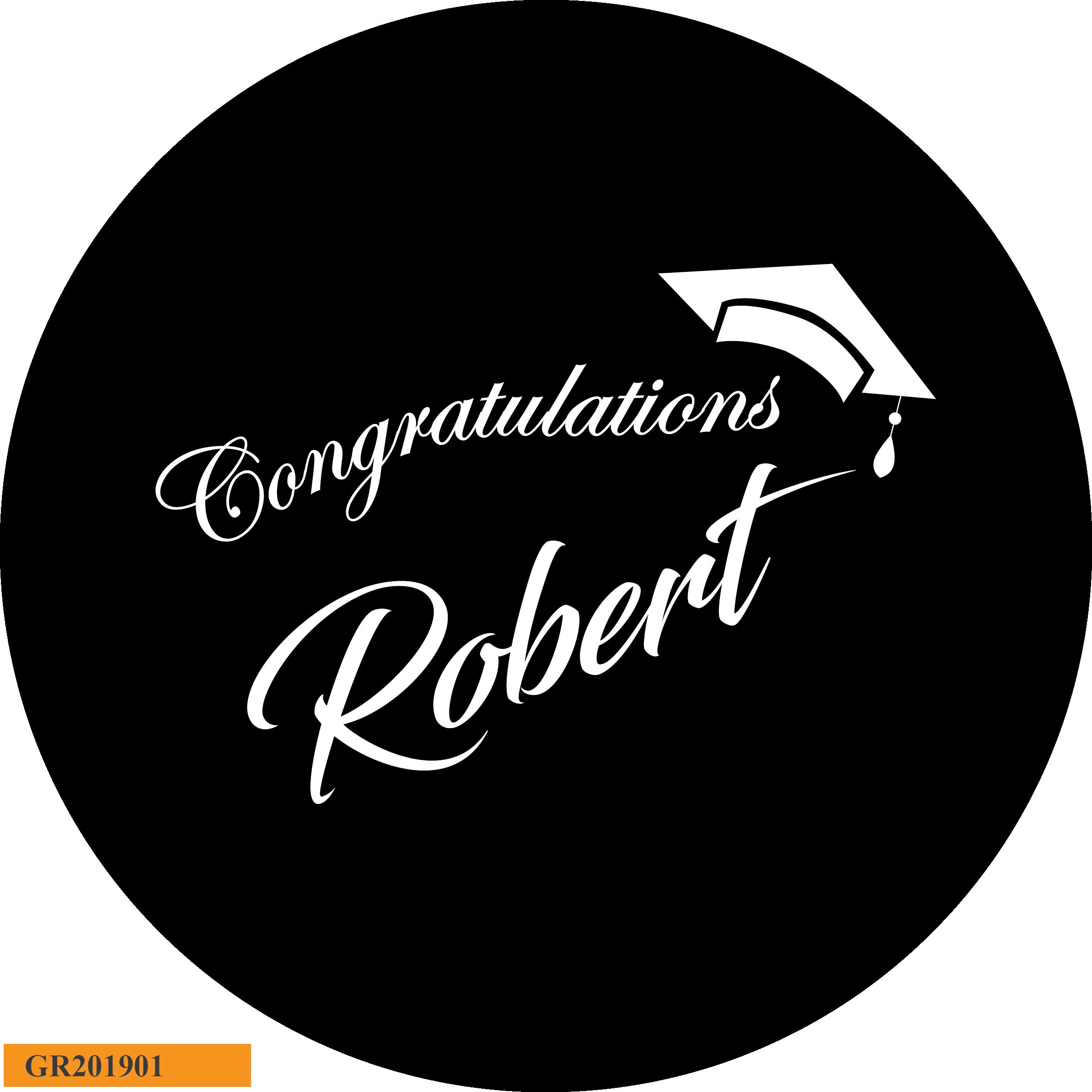 Custom Graduation Gobo - Etsy