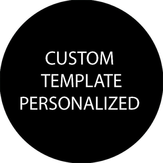 Digital Custom Template Personalized Gobo Designs - Etsy