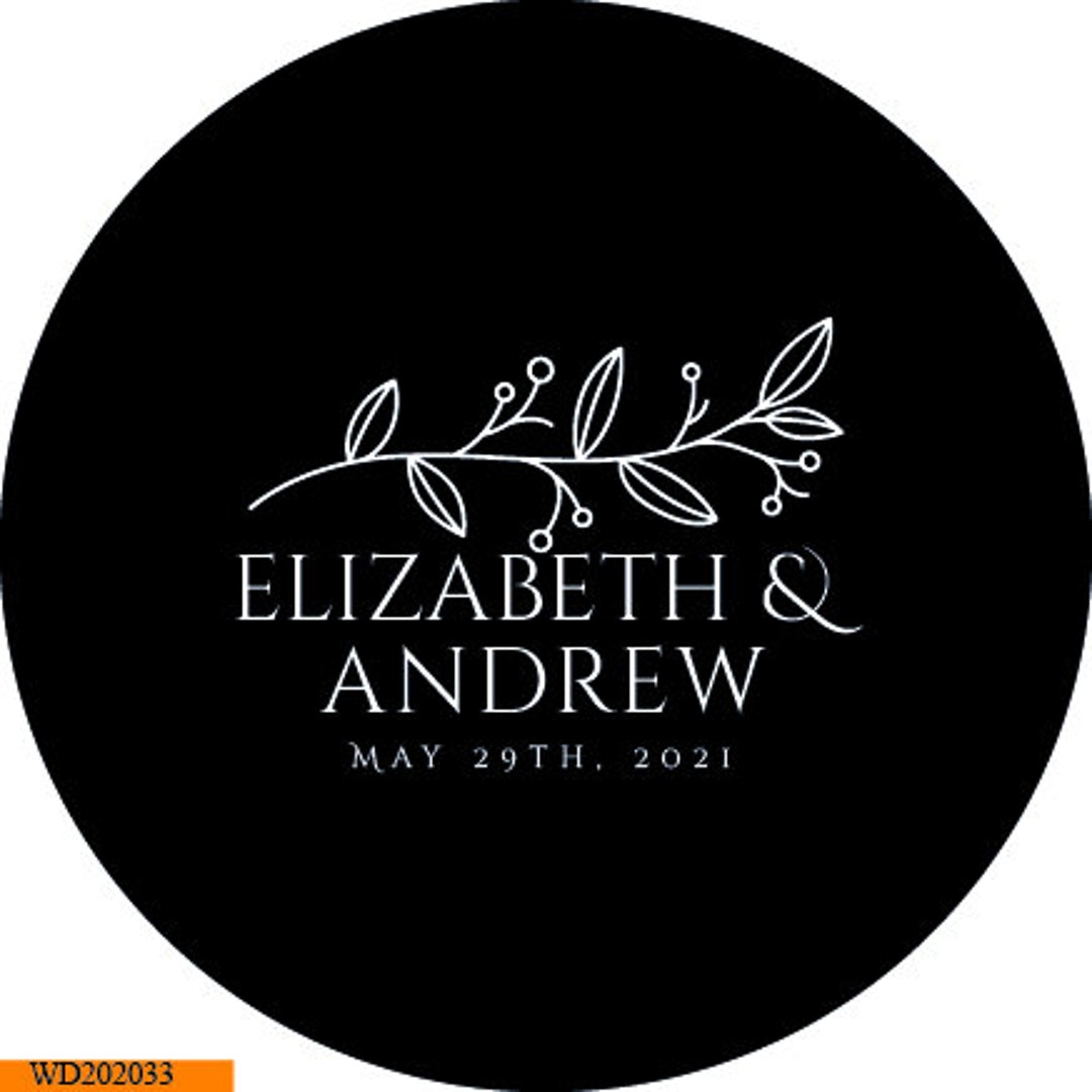 Digital Custom Personalized Gobo Monogram for Wedding, Wedding Gobo ...