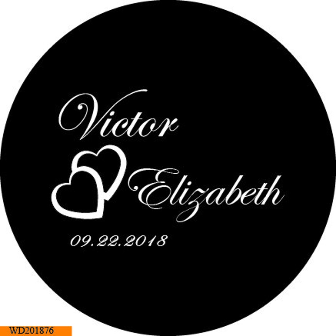 Digital Custom Personalized Gobo Monogram for Wedding, Wedding Gobo ...