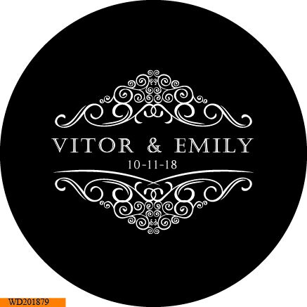 Digital Custom Personalized Gobo Monogram for Wedding Wedding - Etsy