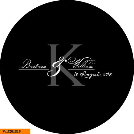 Digital Custom Personalized Gobo Monogram for Wedding Wedding - Etsy