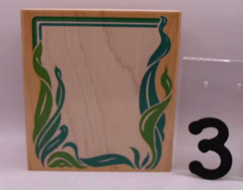 Card Frames / Seed Packet Wood Mounted Rubber Stamps Vintage - Etsy