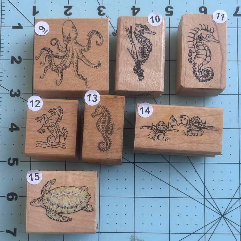 Octopus Stamp - Etsy