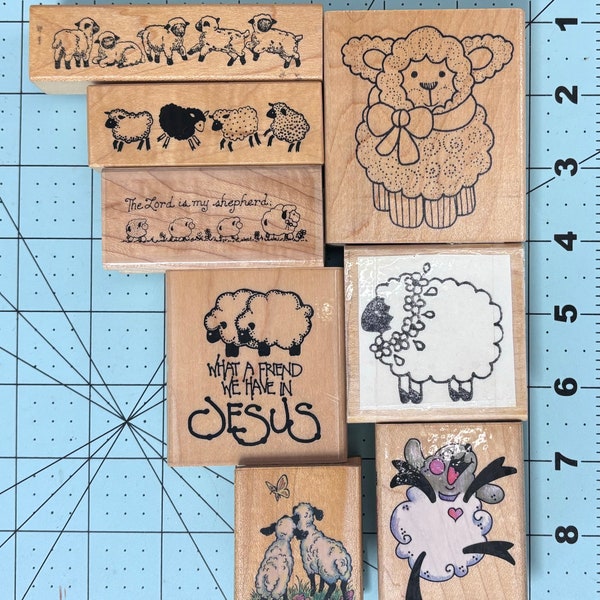 Sheep Stamp - Etsy