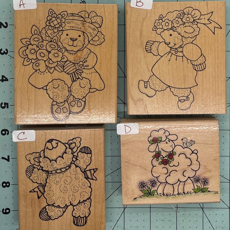 Sheep Stamp - Etsy