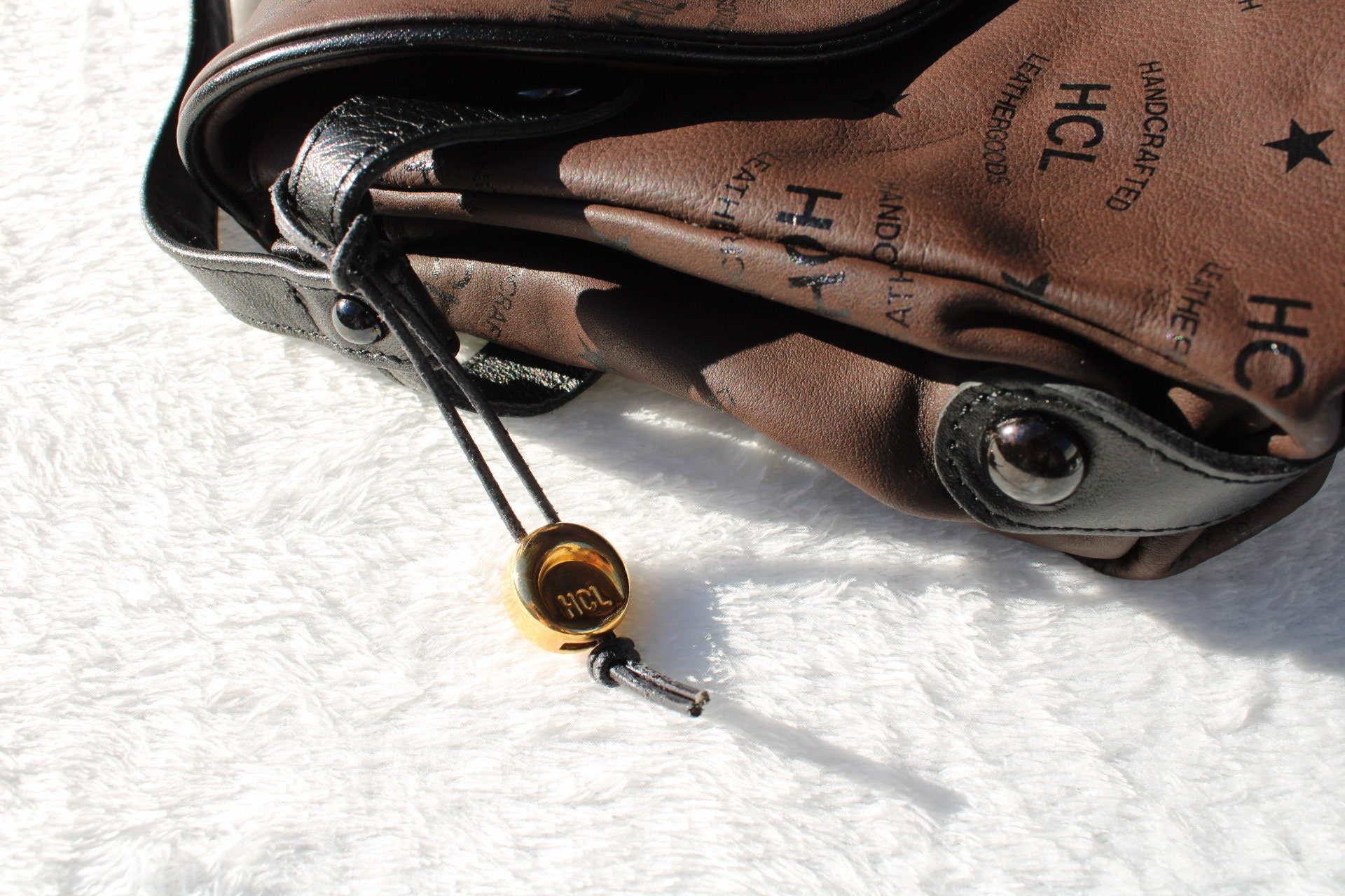 HCL W Germany Dark Brown Genuine Leather Purse Vintage Rare - Etsy