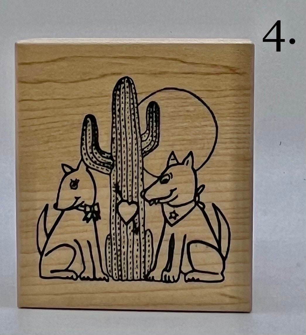 Wolf / Coyote / Fox Rubber Stamps - Etsy