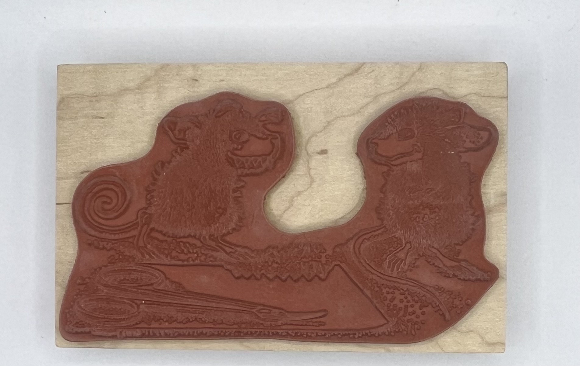 HOUSE MOUSE Wood Mounted Rubber Stamps vintage - Etsy