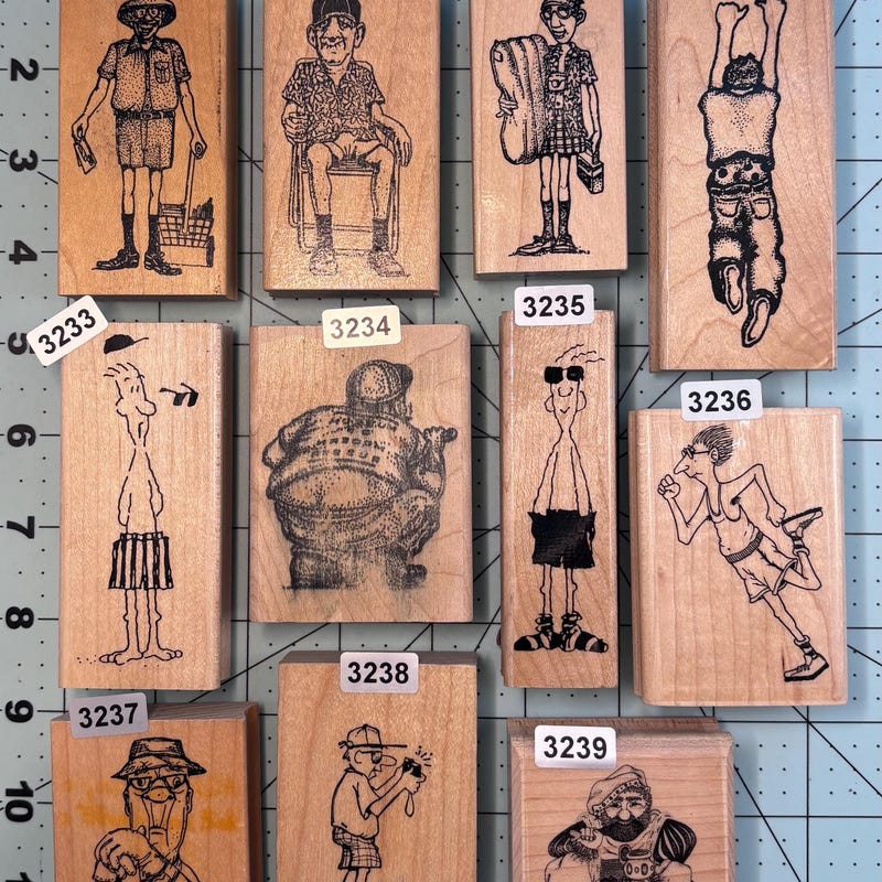 Chef Rubber Stamp - Etsy
