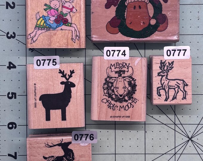 Landscape Rare Judy Duke Adobe Wood Mounted Rubber Stamps - Etsy