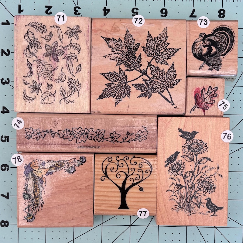 Crow Rubber Stamp - Etsy