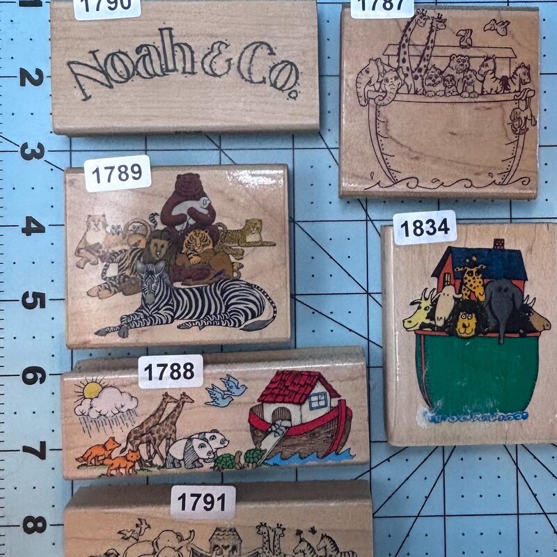 Noah’s Ark Rubber Stamp - Etsy