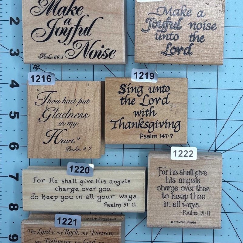 Scripture Stamps - Etsy