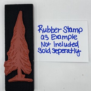 Wood Rubber Stamp Mount for Loop and Hook Mounted Rubber Stamps ...