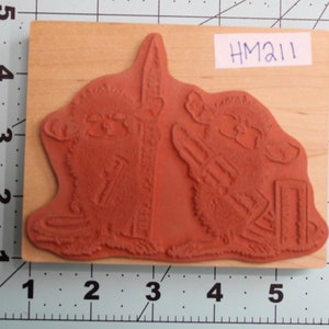 HOUSE MOUSE Wood Mounted Rubber Stamps vintage - Etsy