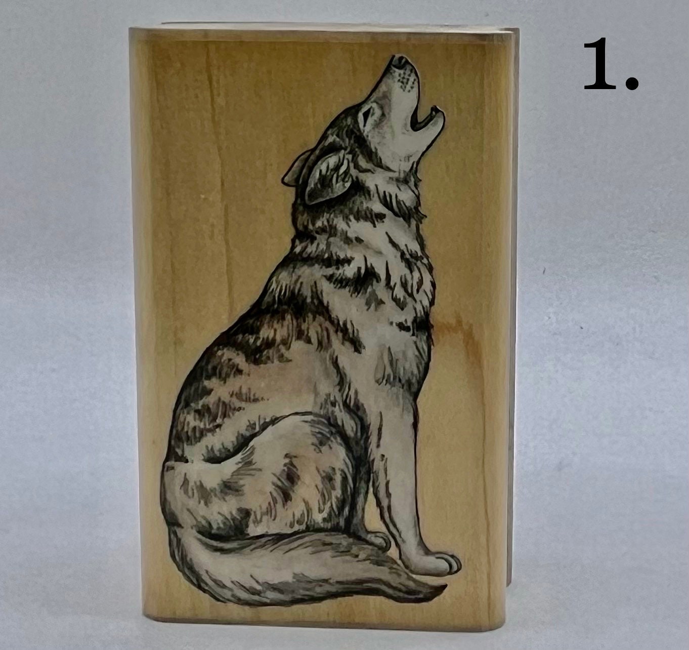 Wolf / Coyote / Fox Rubber Stamps - Etsy