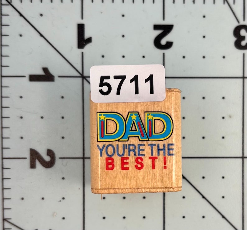 Verbiage Fathers Day Dad Husband Wood Mounted Rubber Stamps Vintage - Etsy