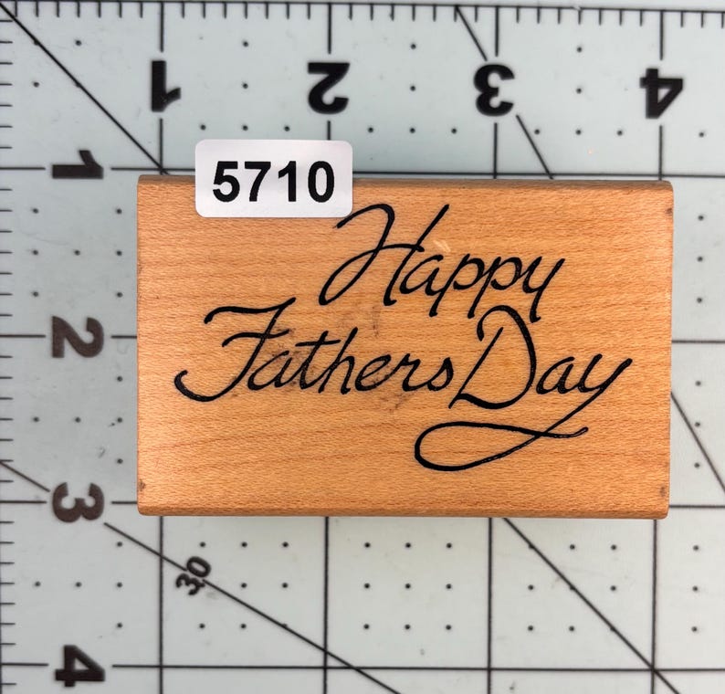 Verbiage Fathers Day Dad Husband Wood Mounted Rubber Stamps Vintage - Etsy