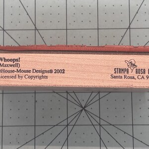 House Mouse Wood Mounted Rubber Stamps Vintage - Etsy