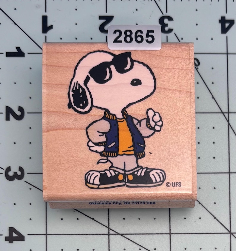 Peanuts Snoopy Charlie Brown Linus Vintage Wood Mounted Rubber Stamps ...