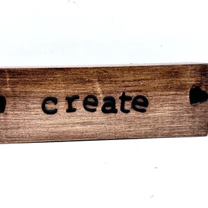 Wood Rubber Stamp Mount for Loop and Hook Mounted Rubber Stamps ...