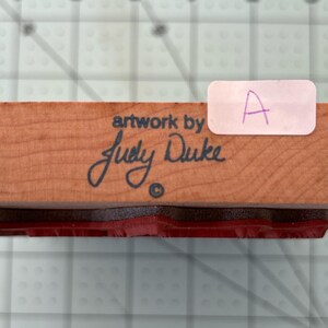 Landscape Rare Judy Duke Adobe Wood Mounted Rubber Stamps - Etsy