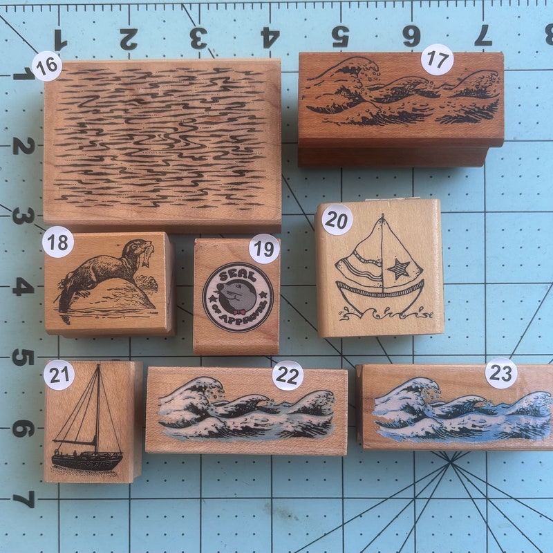 Nautical Rubber Stamp - Etsy