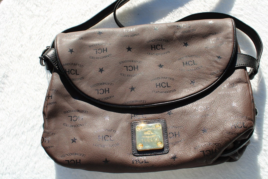 HCL W Germany - Dark Brown Genuine Leather Purse - Vintage Rare - Etsy