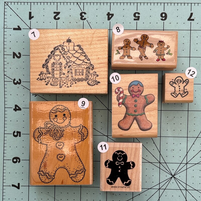 Gingerbread Stamp - Etsy